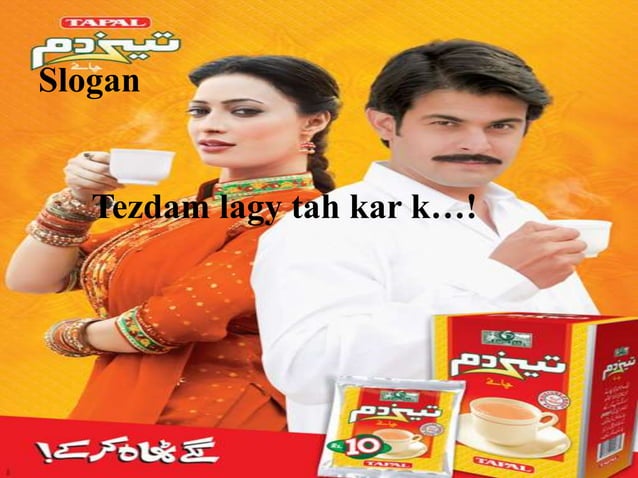 Tapal Tezdum and its ad making | PPT