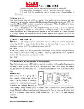 Bca examination 2015 csa | PDF