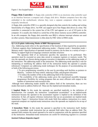 Bca examination 2015 csa | PDF