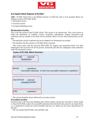 Bca examination 2015 dbms | PDF