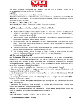 Bca examination 2016 dbms | PDF