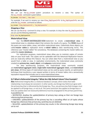 Bca examination 2017 dbms | PDF