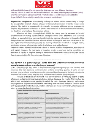 Bca examination 2017 dbms | PDF