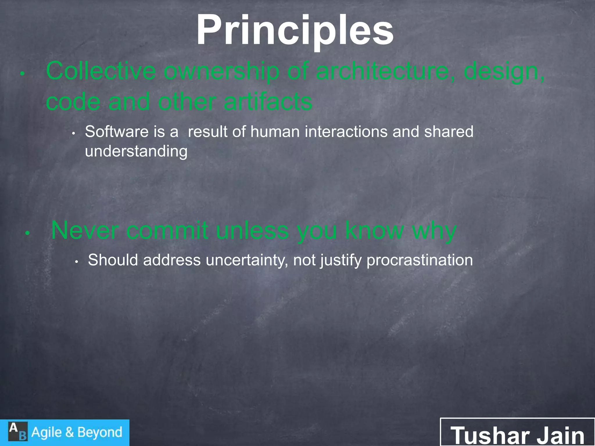 Nimble Framework - Software architecture and design in agile era | PPT