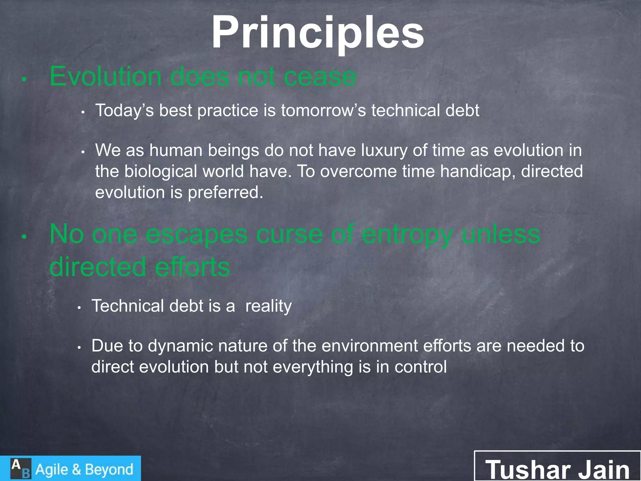 Nimble Framework - Software architecture and design in agile era | PPT