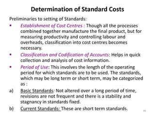 Bca i fma u 4.3 standard costing | PPTX