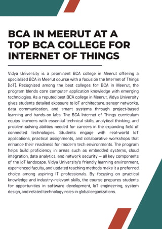 BCA in Meerut at a Top BCA College for Internet of Things.pdf