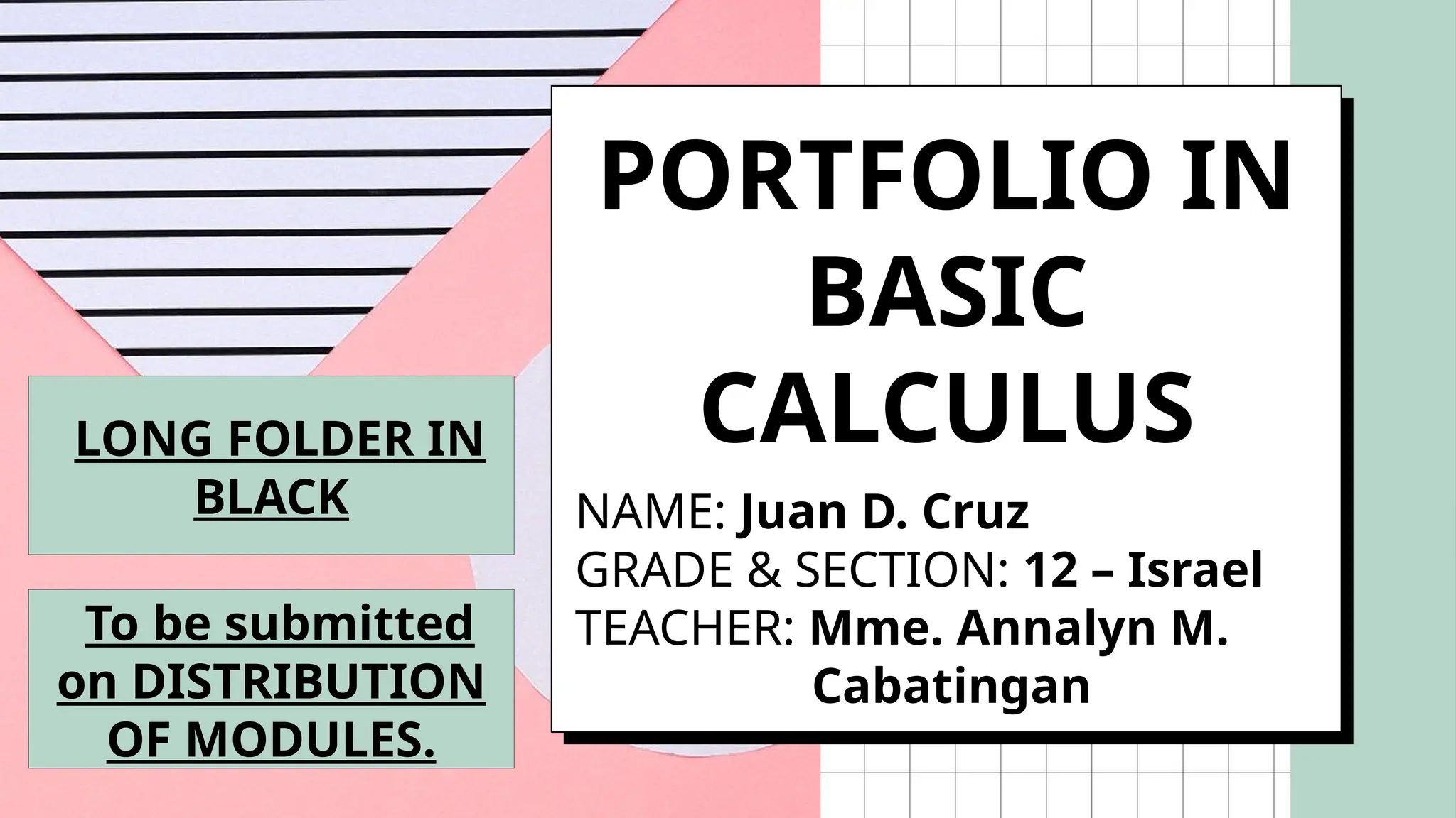 Grade 11: Basic Calculus_MODULE 2.Limits Laws | PPTX