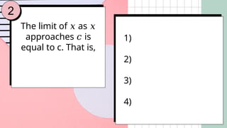 Grade 11: Basic Calculus_MODULE 2.Limits Laws | PPTX