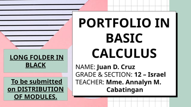 Grade 11: Basic Calculus_MODULE 2.Limits Laws | PPTX