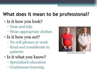 Professionals, professionalization and practice | PPT