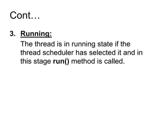 BCA MultiThreading.ppt | Programming Languages | Computing
