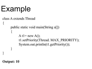 BCA MultiThreading.ppt | Programming Languages | Computing