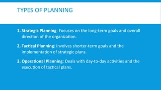 BCA POM UNIT 3 functions of management part 1 drkanchan.pptx