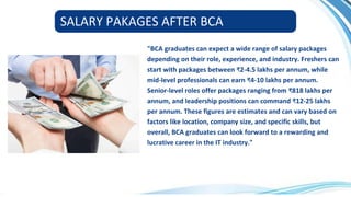 "Design Your Future in Technology: The Power of a BCA Degree". | PDF
