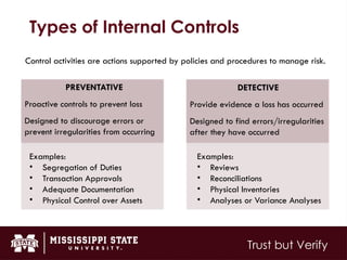 BCA_Presentation_2020.internal control pptx | PPTX