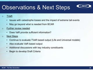 BCAR: The New Generation | PPTX