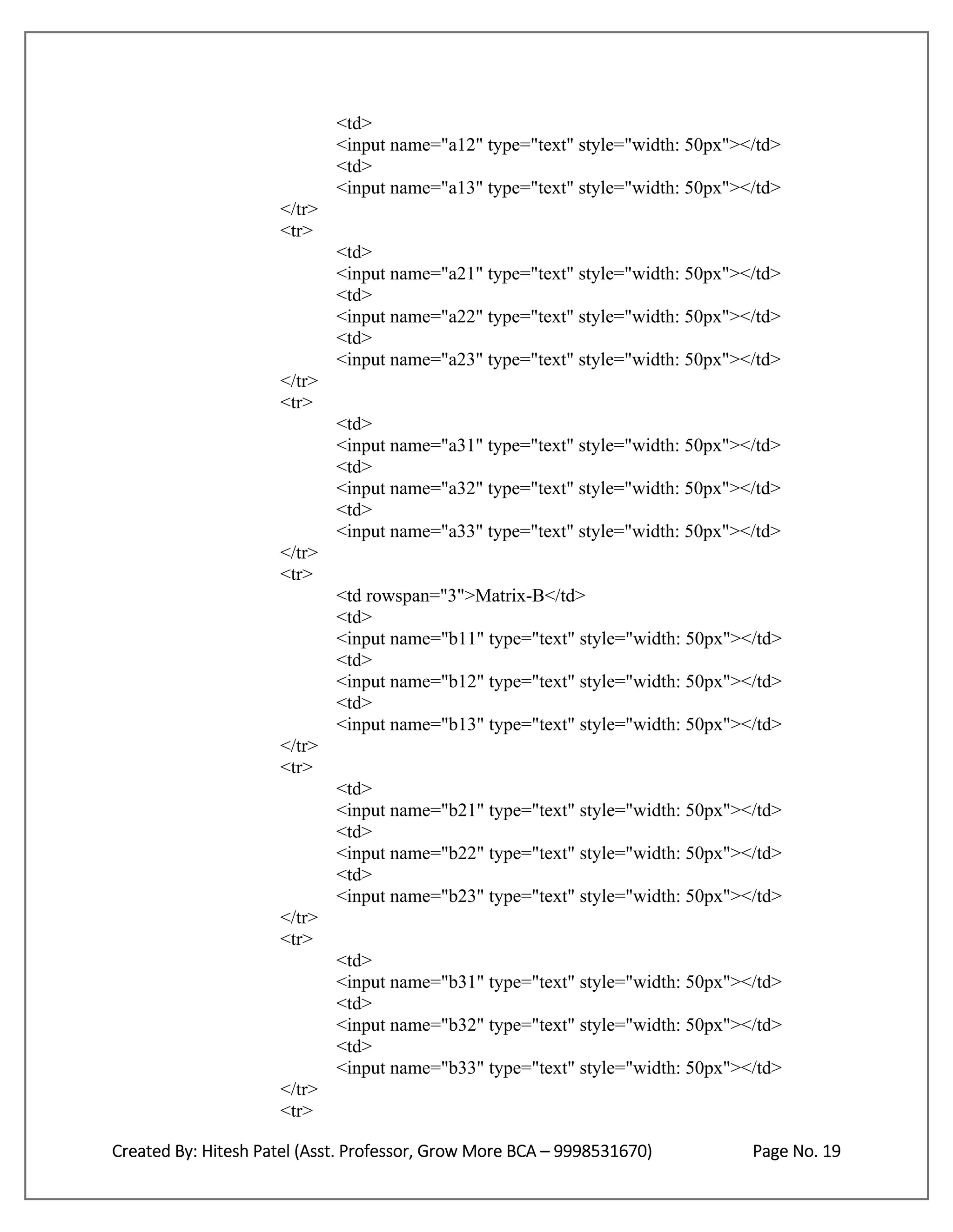 Bca sem 6 php practicals 1to12 | PDF