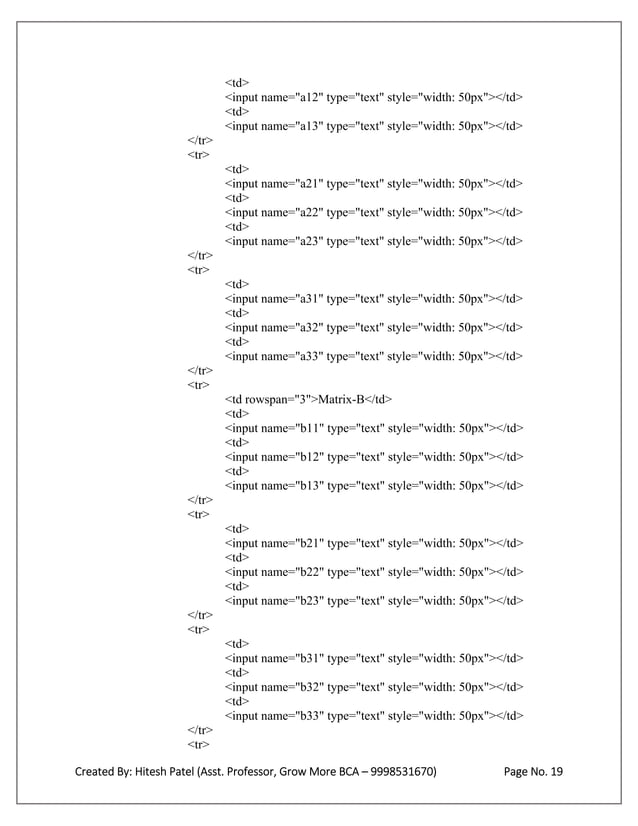 Bca sem 6 php practicals 1to12 | PDF