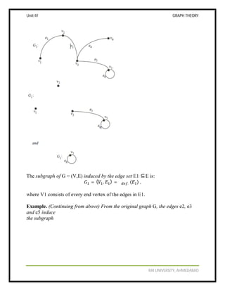 BCA_Semester-II-Discrete Mathematics_unit-iv Graph theory | PDF