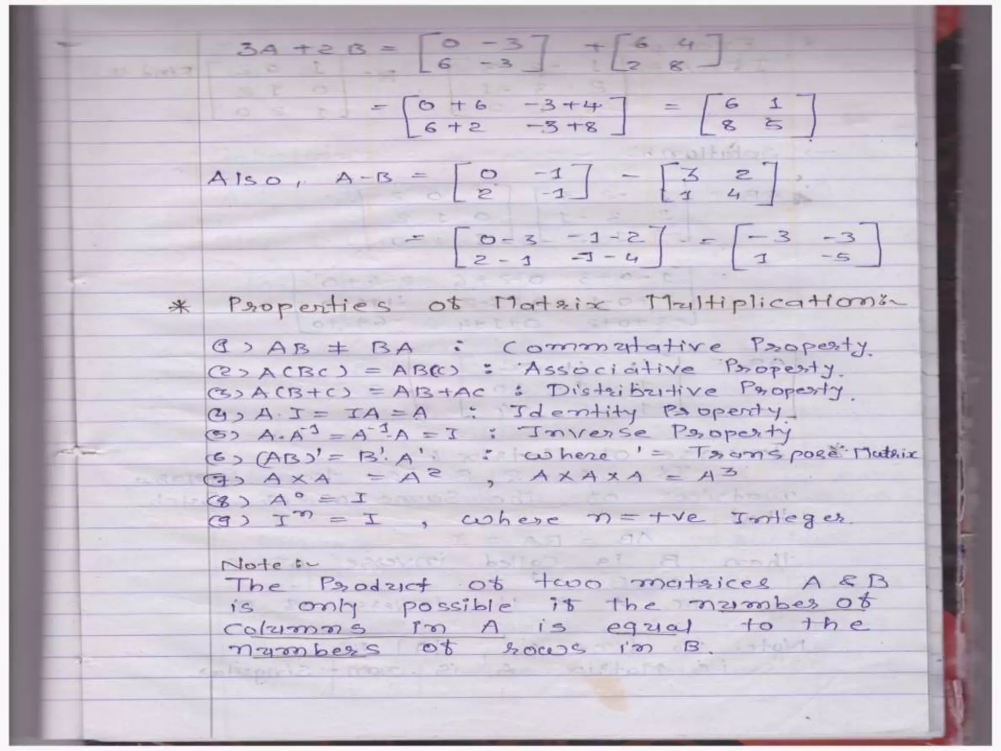 BCA_Semester-I_Mathematics-I_Determinant and Matrices | PPTX