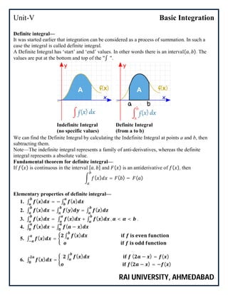 BCA_MATHEMATICS-I_Unit-V | PDF