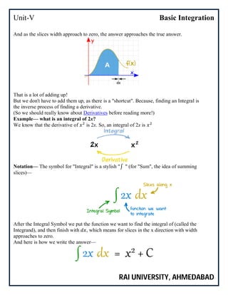 BCA_MATHEMATICS-I_Unit-V | PDF