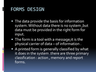 BCA V Sem System design and Implementation | PPTX