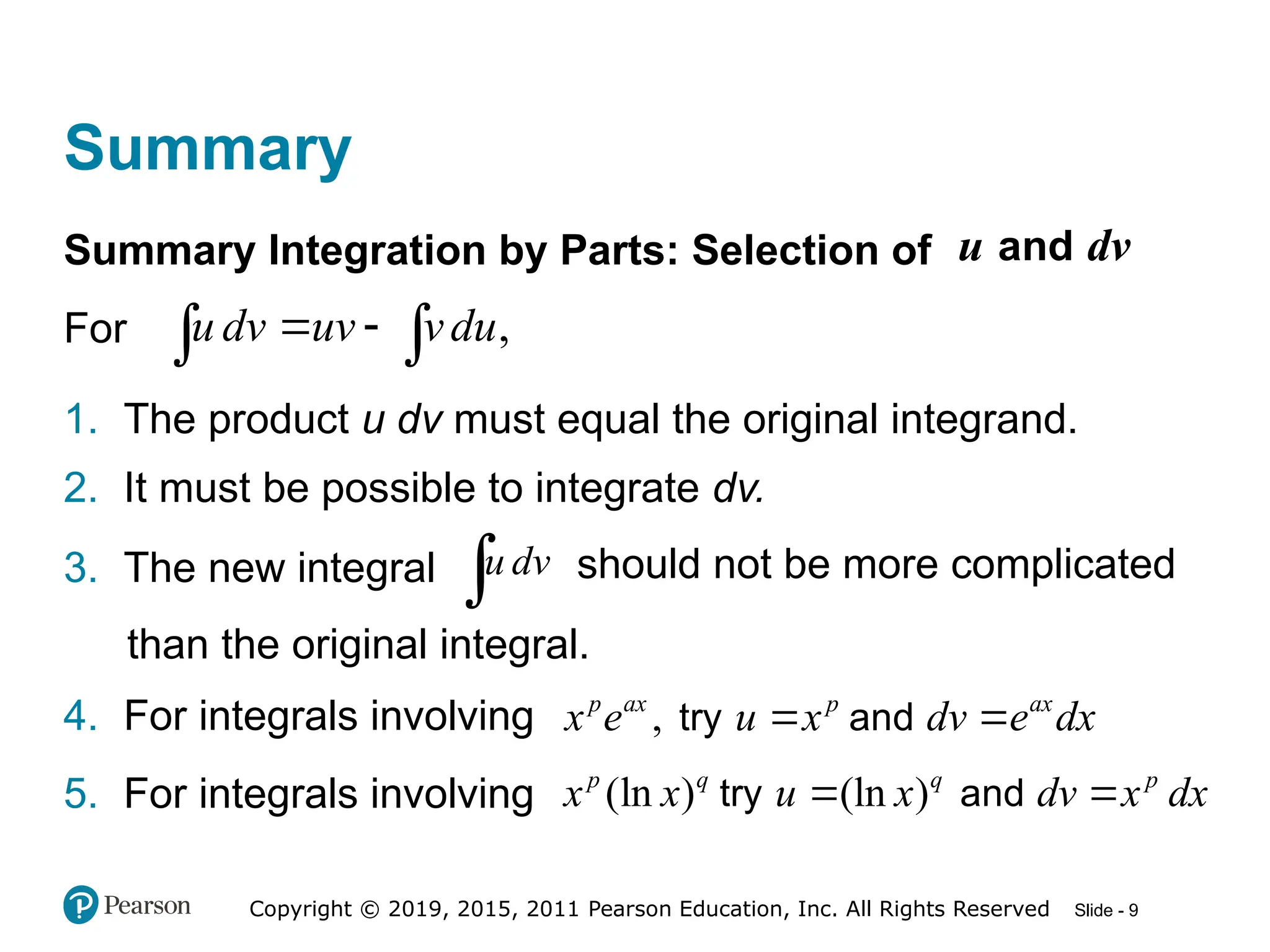 Business Calculus presentation on integration | PPTX