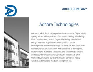 Adcore_Credentials | PPT