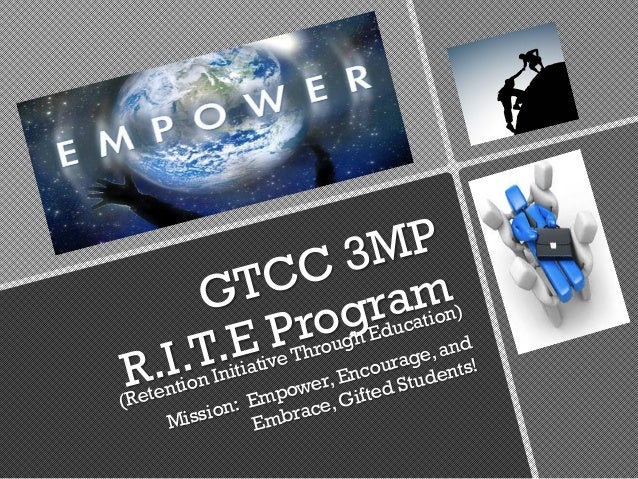 Gtcc Mmi Rite Program Ppt 
