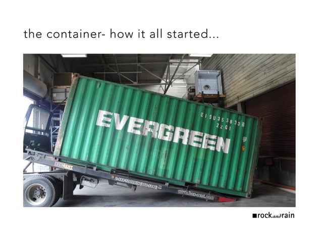 rock and rain shipping containers 3 ways | PDF