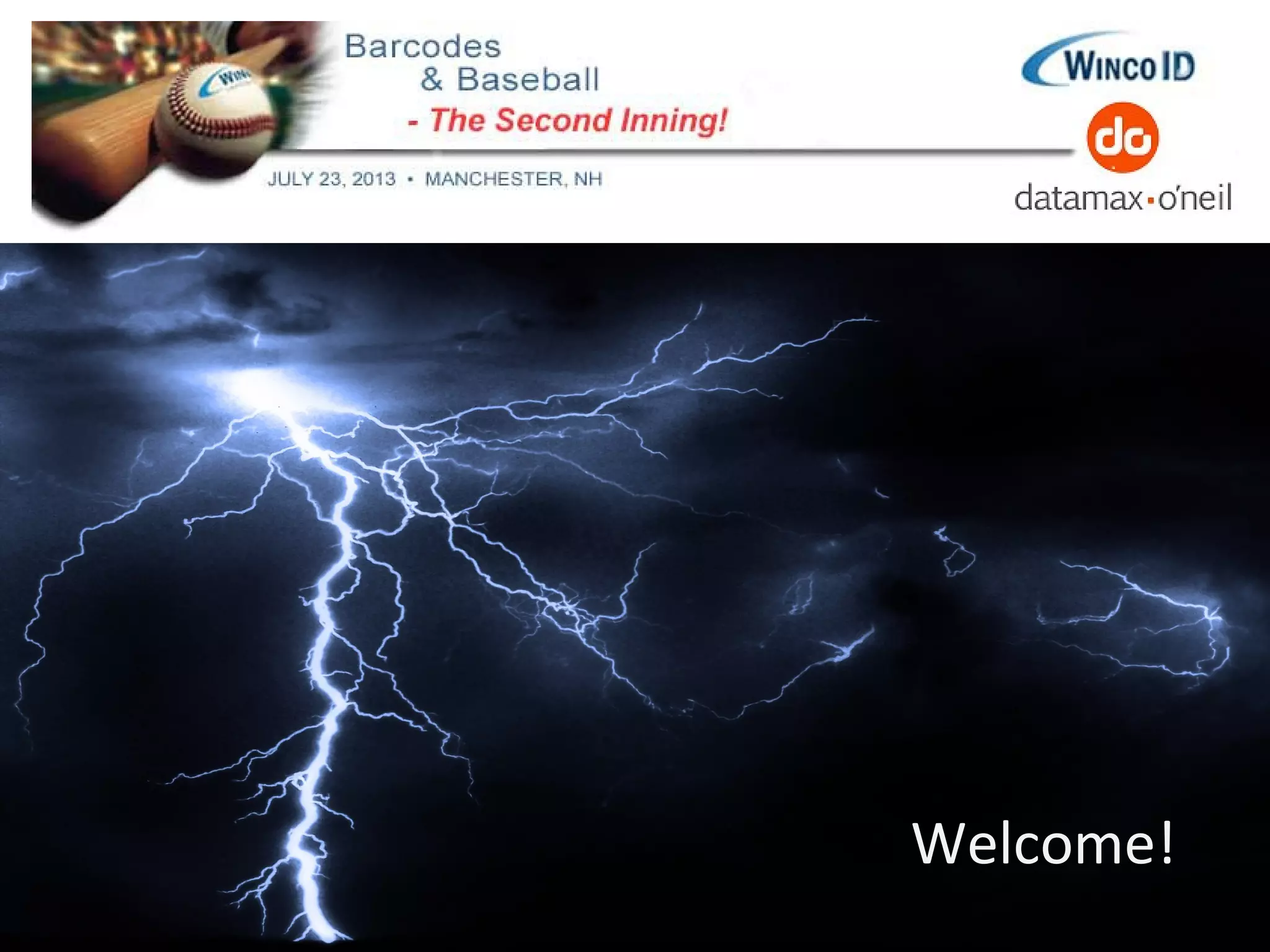 Barcodes & Baseball - the second inning | PPT