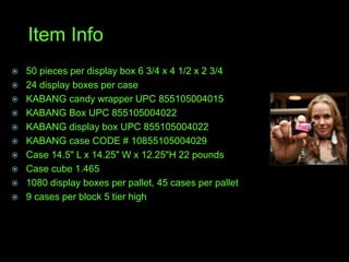 Kabang Energy Candy Power Point Presentation 2016 | PPTX