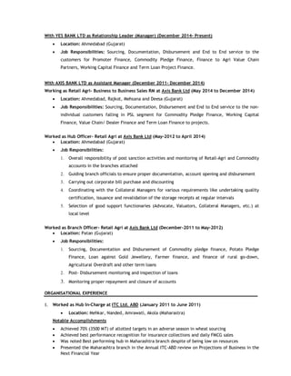 Praful Sah- CV | PDF | Business Administration | Business