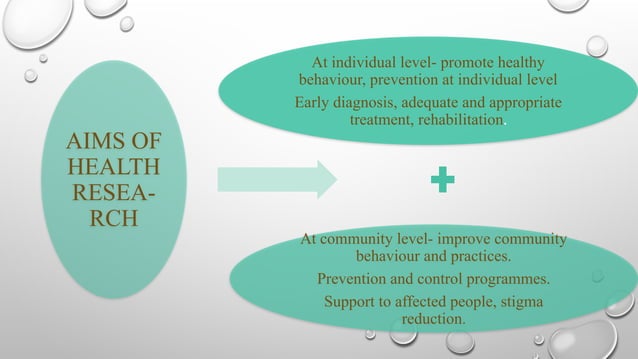 Introduction to health research-BCBR session1 | PPTX