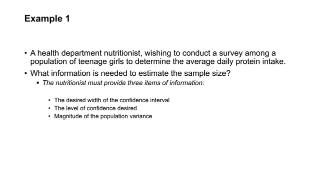 BCBR Calculating sample size and power BCBR ppt | PPTX