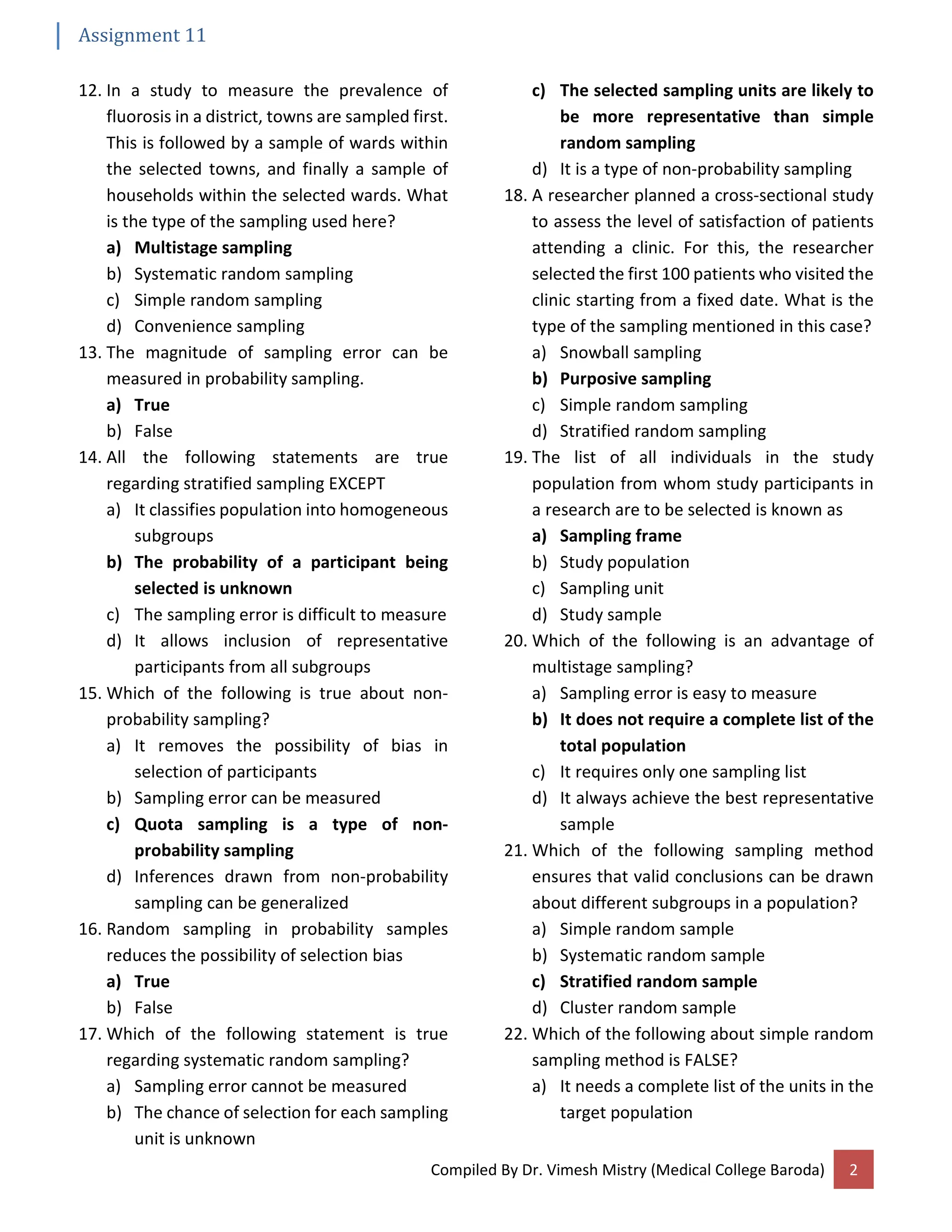 BCBR MCQs with Answers.pdf for exam for NMC promotions | PDF