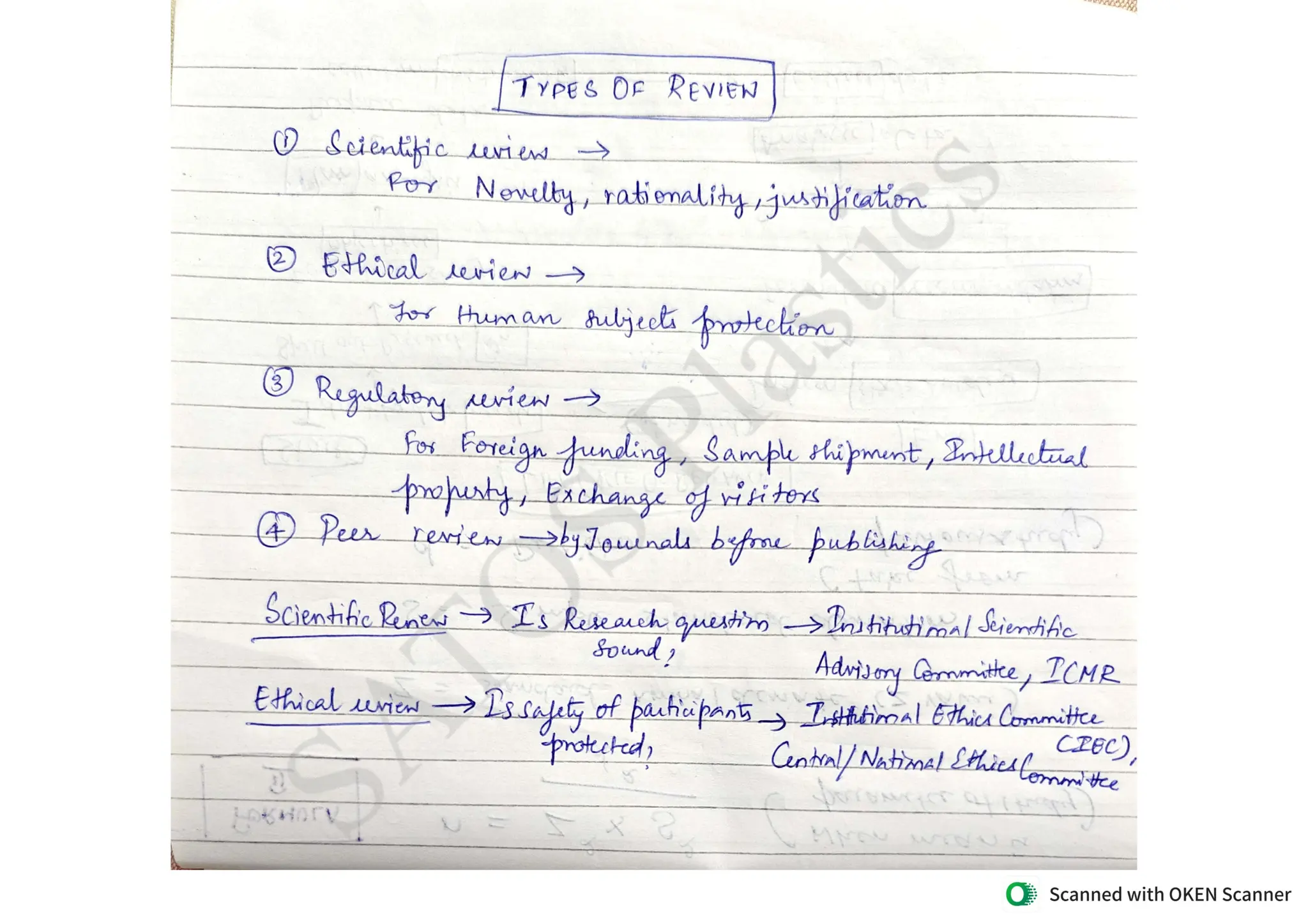 BCBR Basic Course in Biomedical Research exam notes for studying before ...