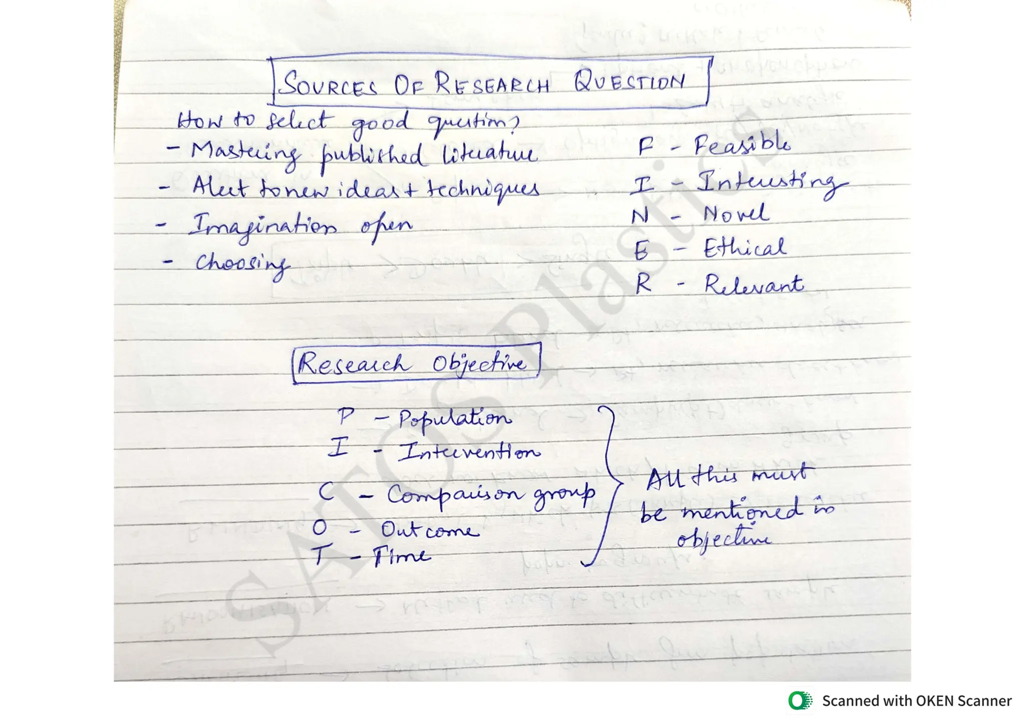 BCBR Basic Course in Biomedical Research exam notes for studying before ...