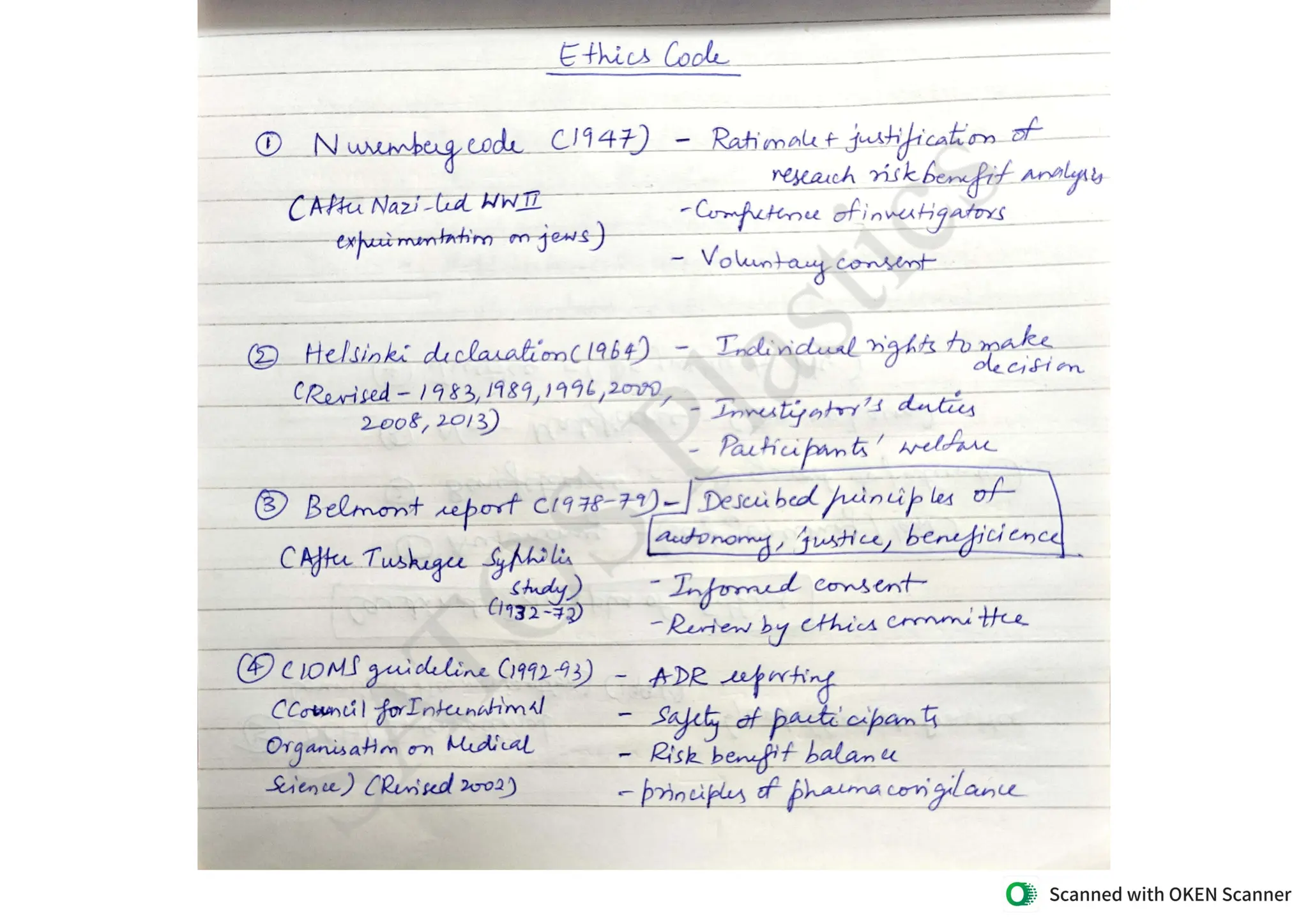 BCBR Basic Course in Biomedical Research exam notes for studying before ...