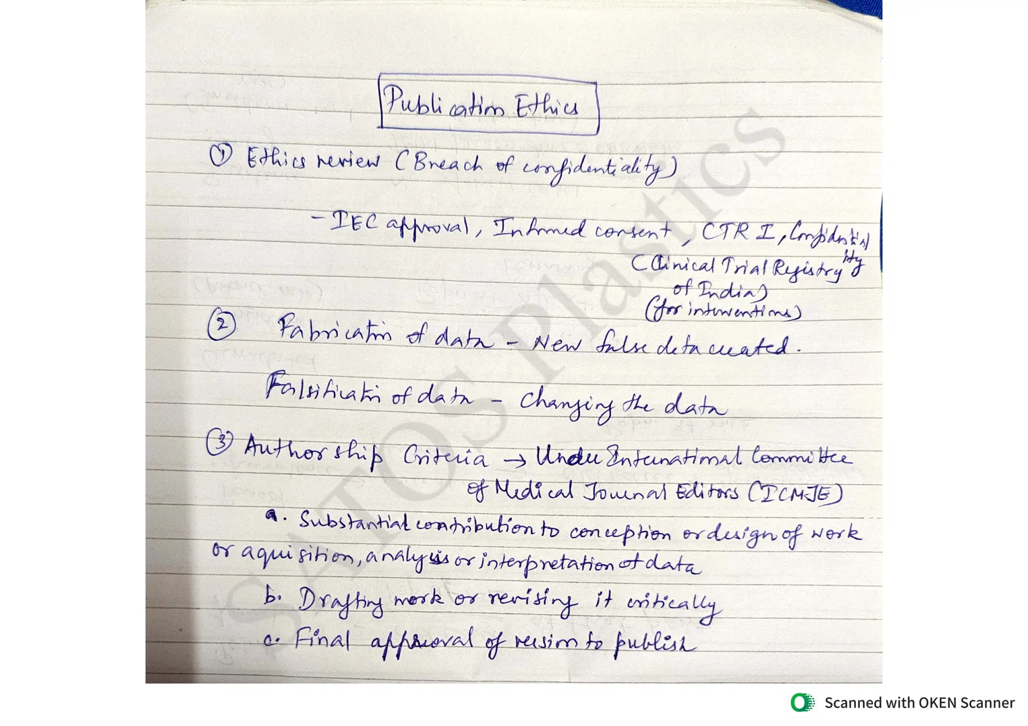 BCBR Basic Course in Biomedical Research exam notes for studying before ...