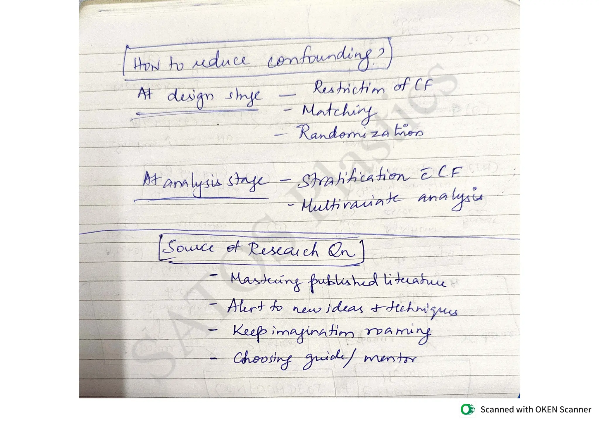 BCBR Basic Course in Biomedical Research exam notes for studying before ...