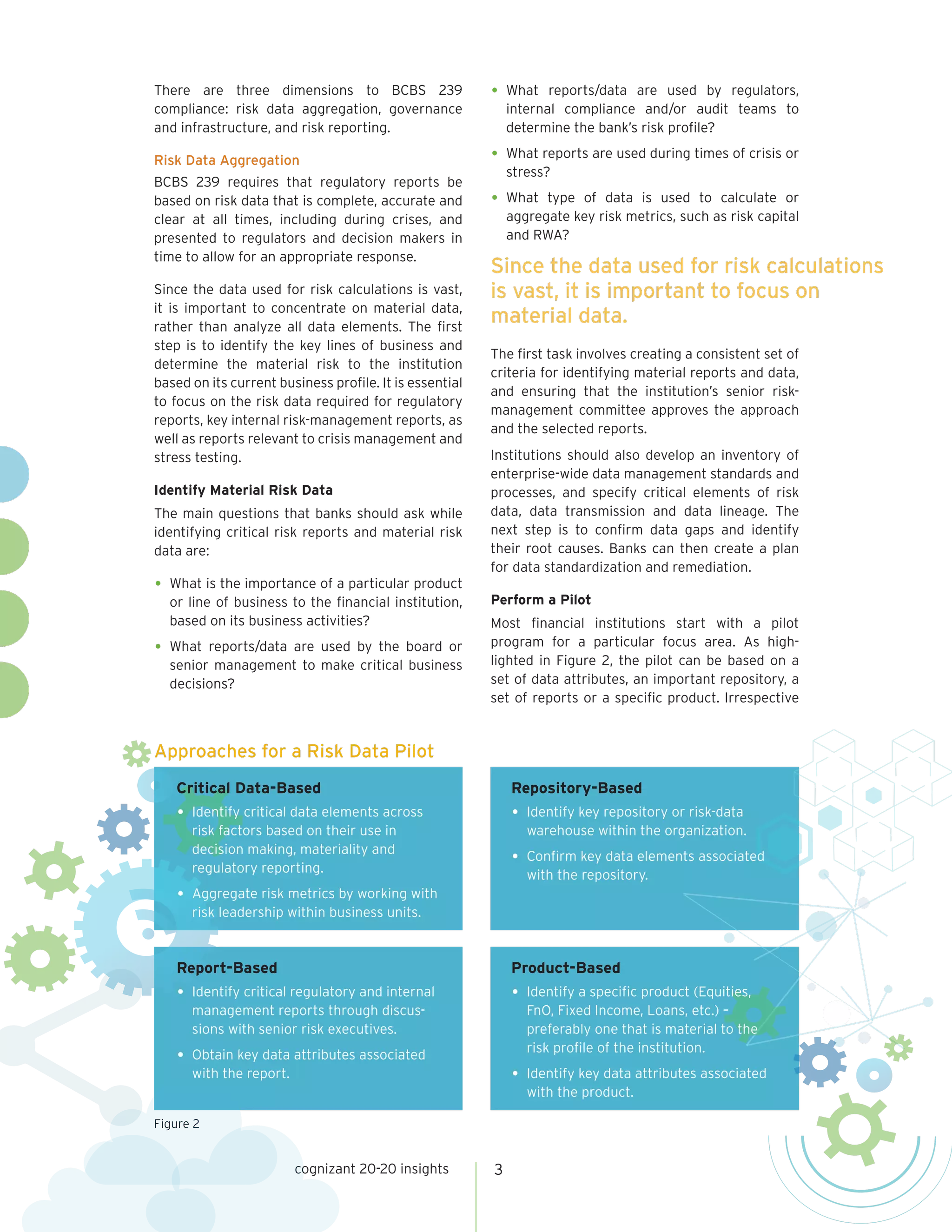 BCBS 239 Compliance: A Comprehensive Approach | PDF