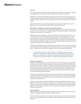 BCBS Associate Achieves Superior Compliance, Audit & Issue Management | PDF