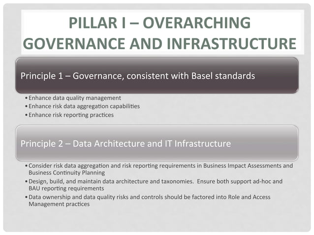 Overview of BCBS 239 | PDF