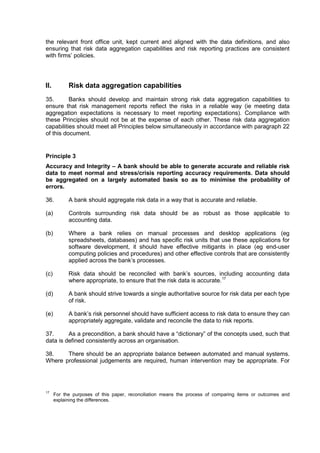 Bcbs 239 principles of effective risk data aggregation and risk ...