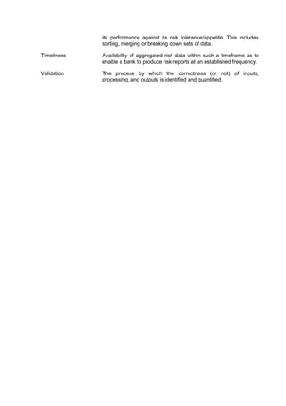 Bcbs 239 principles of effective risk data aggregation and risk ...