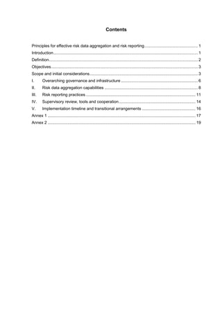 Bcbs 239 principles of effective risk data aggregation and risk ...