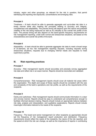 Bcbs 239 principles of effective risk data aggregation and risk ...